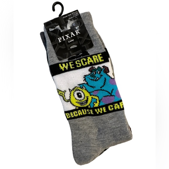 Disney | Underwear & Socks | Disney Pixar Crew 2 Socks Set Nwt | Poshmark